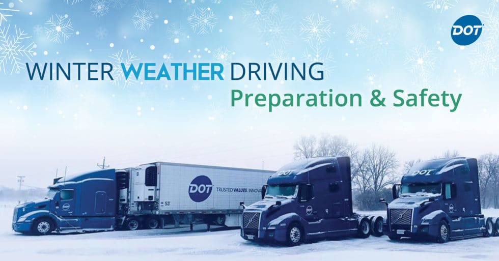 Dot Transportation | Winter Weather Driving Preparation & Safety